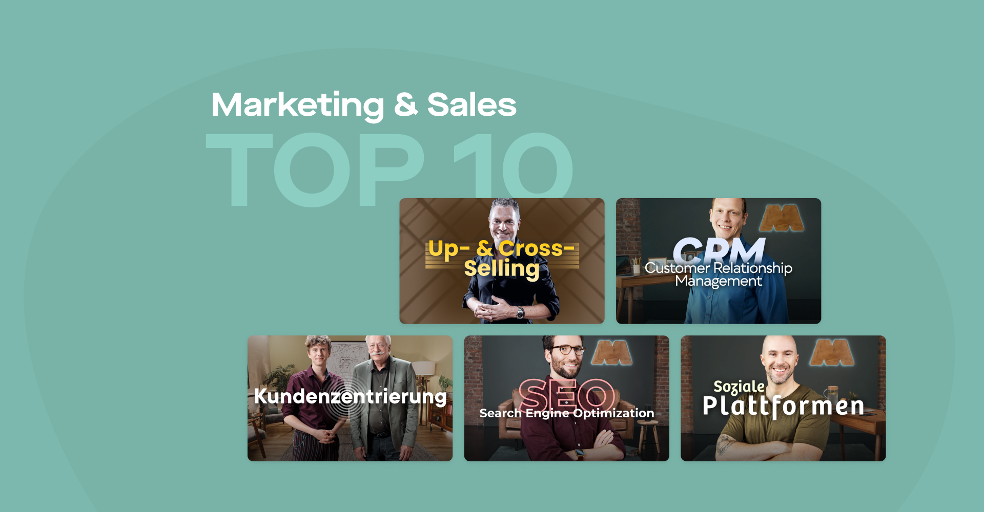 Die Top 10 Kurse zu Marketing und Vertrieb | Masterplan.com